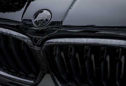 Решетка радиатора BMW X6 G06 кованый карбон