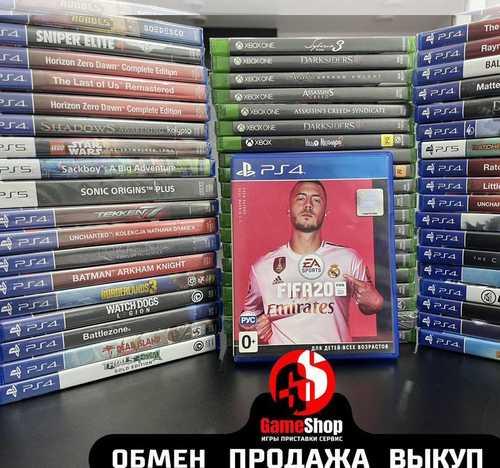 Fifa 20 диск на ps4 бу