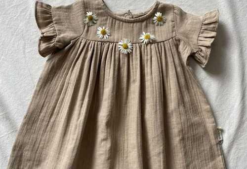 Платье муслиновое для девочки