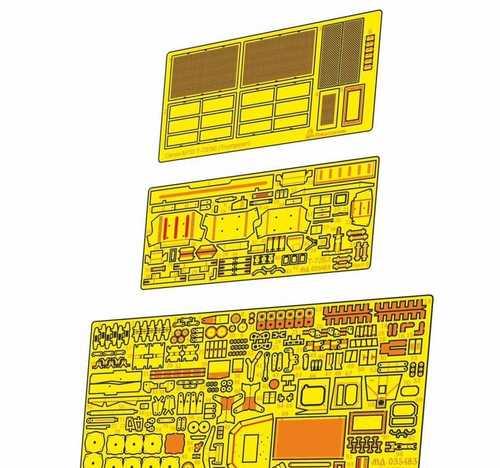 Фототравление мд 035483 Танк 72Б3М (Трубач) 1/35