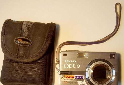 Компактный фотоаппарат Pentax Optio