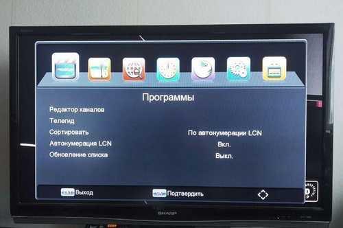 Телевизор sharp 46"