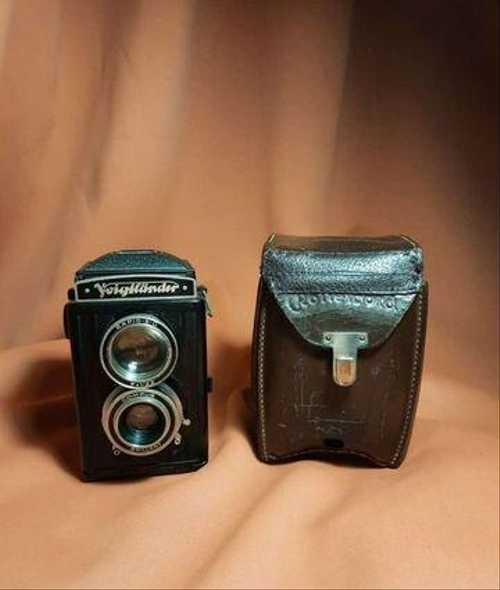 Пленочный фотоаппарат voigtlander brillant tlr