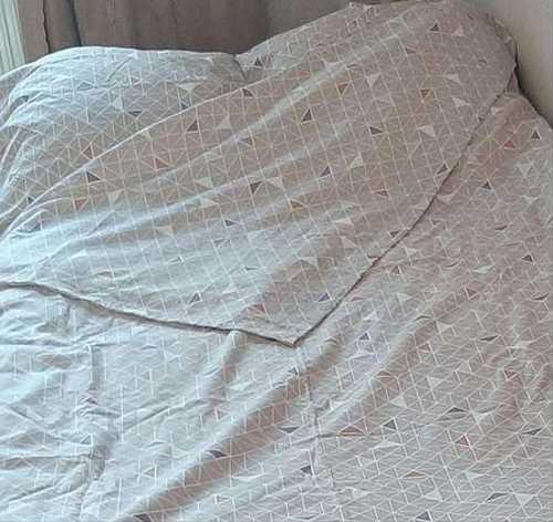 Комплект постельного белья 1,5 спальное новый бязь
