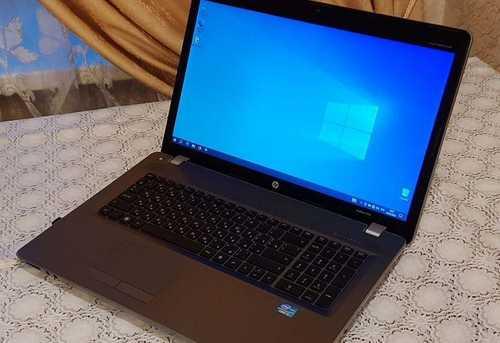 Большой ноутбук HP 17,3 с фирменной сумкой HP