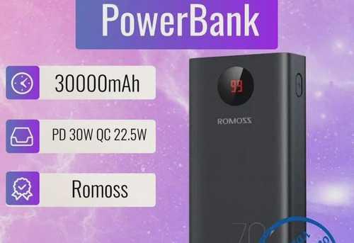 Power Bank внешний аккумулятор 30000 мАч 30W