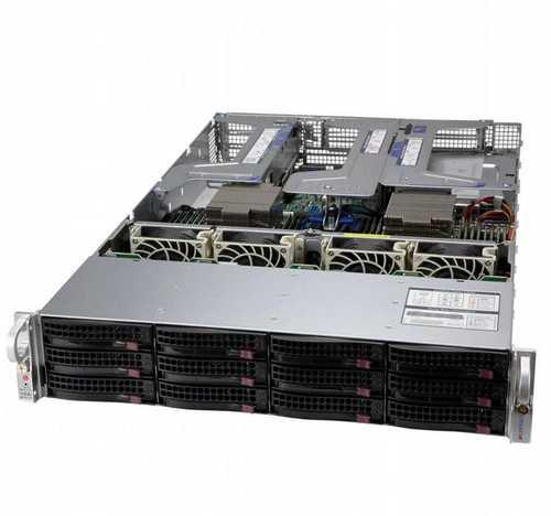 Supermicro CSE-829 H12DSU-iN 2U Rack Server