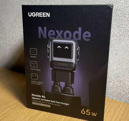 Зарядное устройство ugreen nexode robot 65W