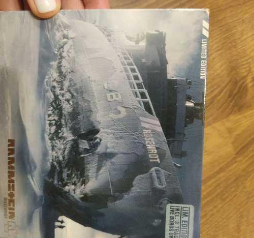 Продам cd dvd Rammstein limited edition Rosenrot
