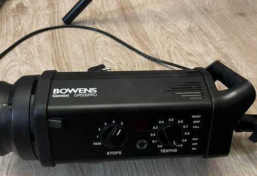 Студийный моноблок Bowens Gemini 500pro