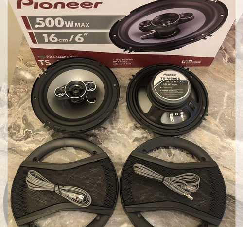 Автомобильные динамики pioneer TS-A1696S 16см