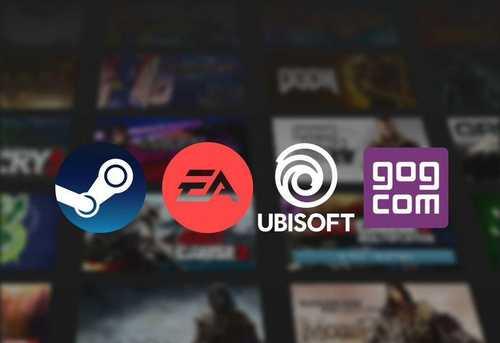 Покупка игр Steam / EA App / Ubisoft / Gog
