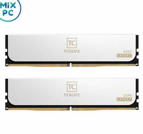 Оперативная память DDR5 32GB (2x16GB) 6000MHz CL30 Team Group T-Create Expert White