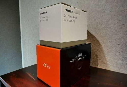 Sony A7 IV + tamron 28-75mm F/ 2.8 Di III V XD G2