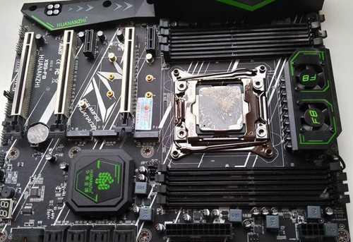 Huananzhi X99-f8 + Intel Core i7 5820K + кулер
