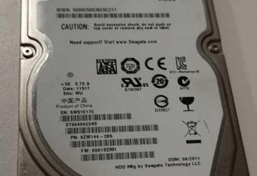 Жесткий диск для ноутбука 640гб