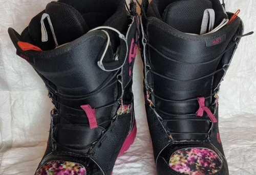 Сноубордические ботинки женские burton