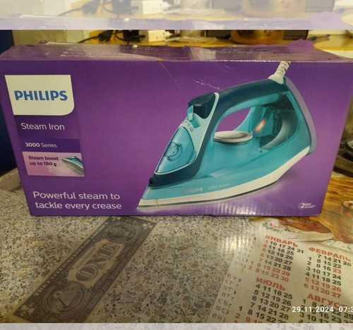 Утюг philips новый