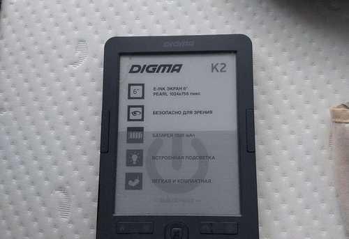 Электронная книга Digma k2