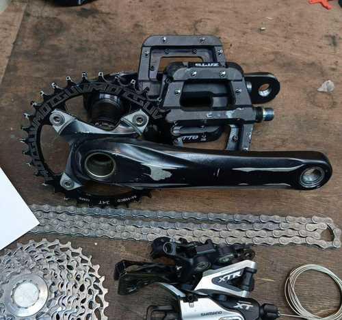 Групсет Shimano XT/XTR 10 скоростей