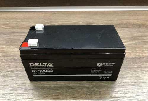 Аккумуляторная батарея Delta DT 12032 12V / 3.3Ah
