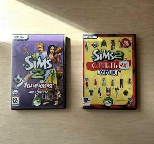 Диски The sims 2 для PC лицензия