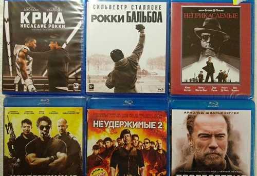 BLU RAY Рокки Крид Неудержимые Неприкасаемые