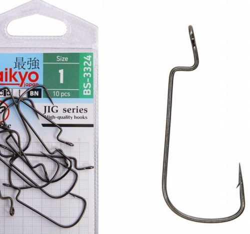 Крючки офсетные Saikyo BS-3324 Offset Hook