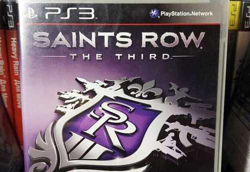 PS3 Saints row the third пс3