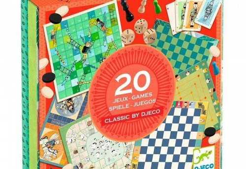 Djeco Classic games Набор настольных игр 20 в 1
