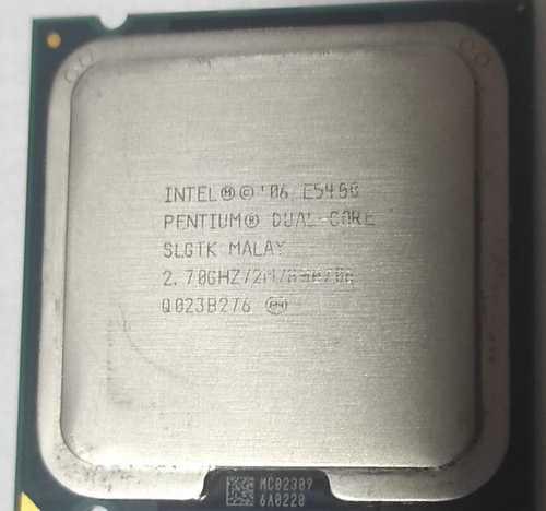 Процессор Intel Pentium Dual-Core E5400 Socket 775