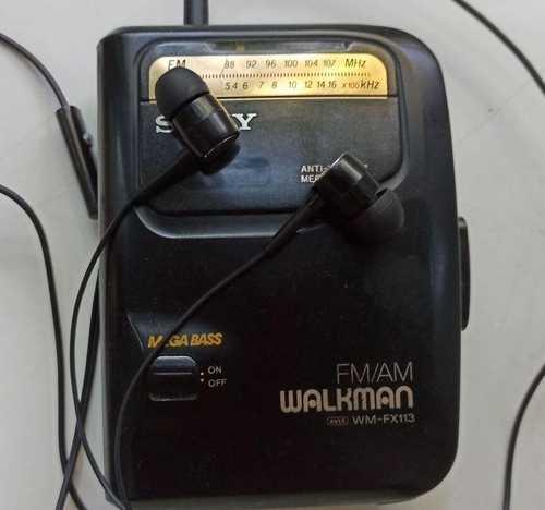 Кассетный плеер Sony Walkman WM-FX113