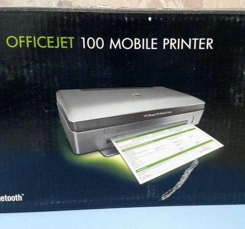 Мобильный принтер HP Officejet 100 Mobile новый