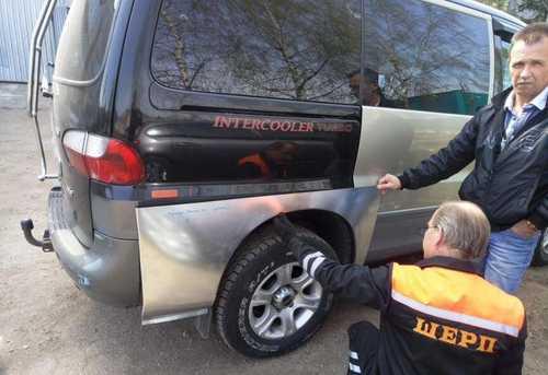 Ремонтные арки Hyundai Starex 1 рестайлинг 2
