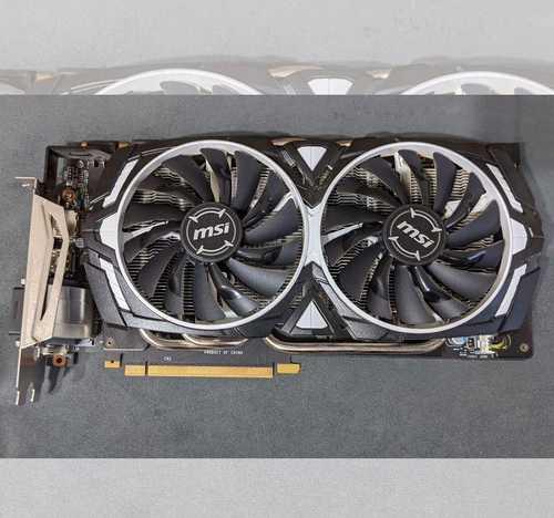 Видеокарта MSI GeForce GTX 1070 Ti armor 8Гб