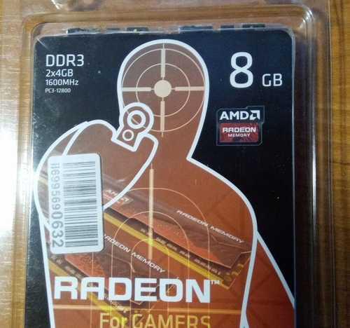 Память Amd radeon p5 16 ram (2x8) 1600 мнг ddr 3