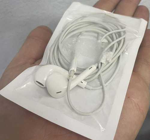 Наушники apple earpods lightning оригинал