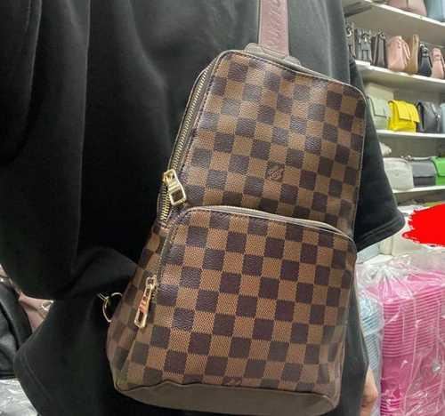 Сумка мужская кожаная louis vuitton