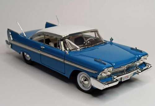 Plymouth Fury 1959 Blue 1:18 Motor Max