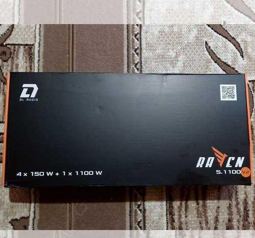 Усилитель 5-канальный dl audio raven 5.1100 v.2