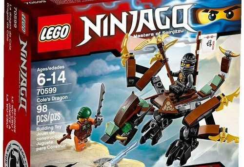 Lego Ninjago 70599 Cole's Dragon новый