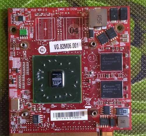 ATI Mobility Radeon HD3470 256 мб VG.82M06.001