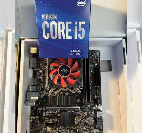 I5 10400, комплект с мп 460m, ddr4 16gb