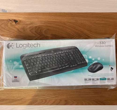 Logitech Клавиатура   мышь MK330