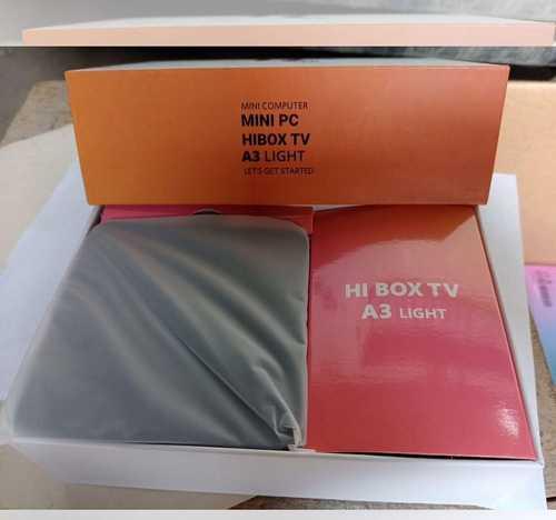 Iptv приставка android mini PC hi box TV a3 light