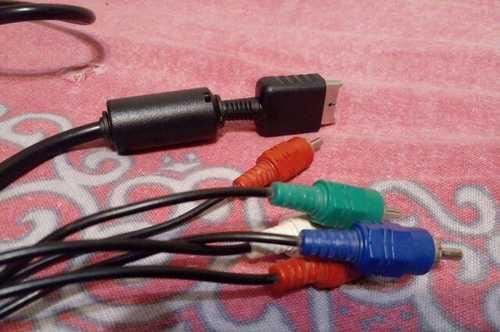 PS2/3 кабель компонентный
