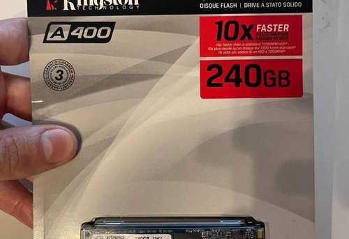 Новый SSD nvme диск Kingston на 240 GB
