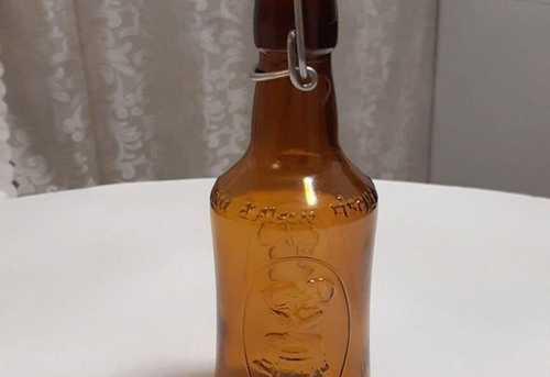 Бутылка пивная Biere Fischer 0,33 л. Винтаж