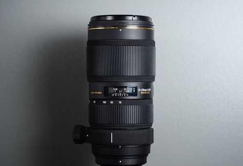 Sigma 70-200mm f/2.8 II Macro Nikon F