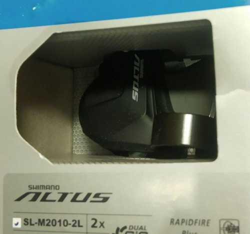 Шифтер Shimano Altus, SL-M2010-2L, 2/9ск